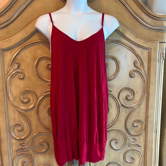 torrid | Tops | Torrid Red Tank Chemise With Spaghetti Straps | Poshmark